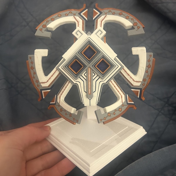 Outer Wilds Nomai Mask Replica: 3D Printed With Blue LED Eyes - Etsy