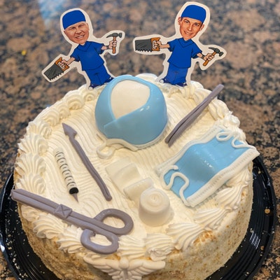 Surgical Cake Topper Set - Etsy