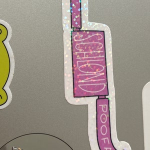 Life in the Dreamhouse Waterproof Vinyl Stickers, Schlond Poofa Sticker ...