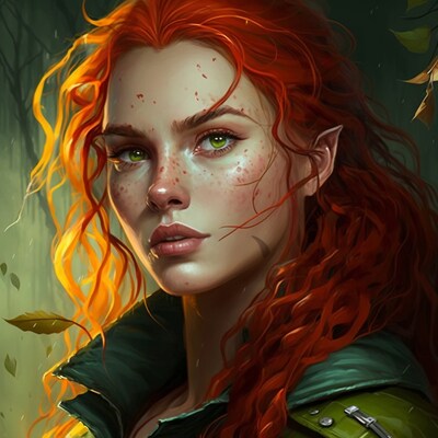 Custom Character Portrait, RPG Game Character Design, Fantasy Character Design, DND Character ...
