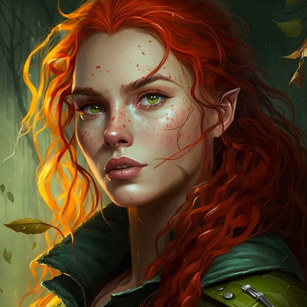 Custom Character Portrait, RPG Game Character Design, Fantasy Character ...