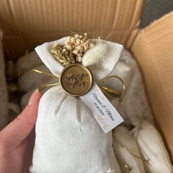 Handmade Lavender Sachet Bags, Sachet Wedding Favors, French Lavender ...