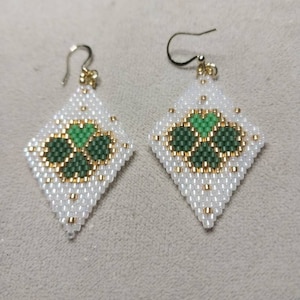 Bead Graph Paper, Seed Bead 2 DROP Brick Stitch Earring Graph Paper, 10 ...