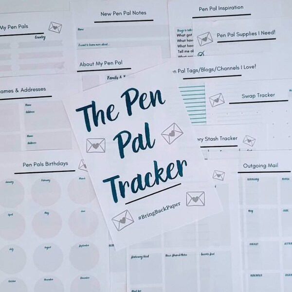 The Ultimate Pen Pal Pack - Etsy