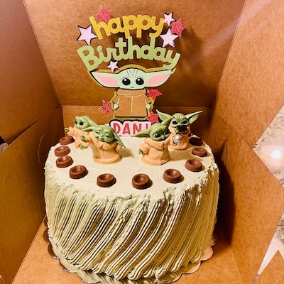 Cannabis Happy Birthday Cake Topper Weed Leaf Marijuana Cake Topper ...