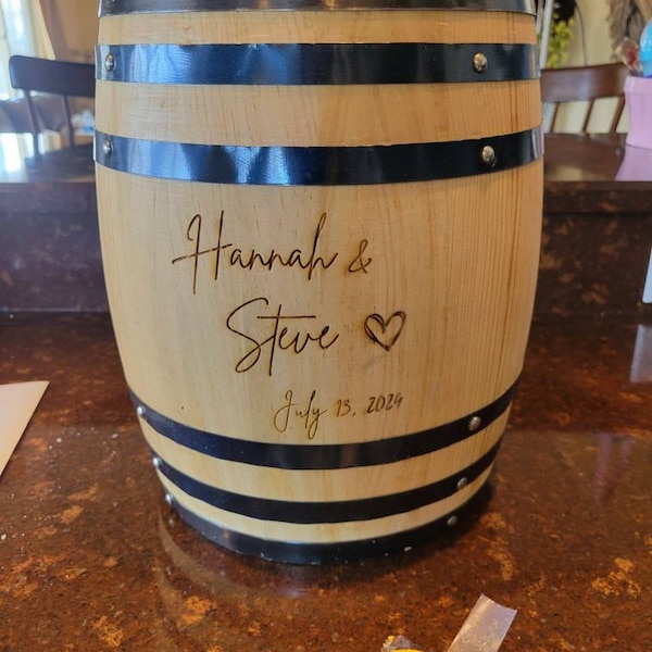 10 Liter Barrel for Wedding Centerpieces and Cards, Event Decor ...