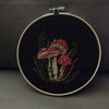 Toadstool Mushroom Embroidery Kit Needlecraft Embroidery - Etsy