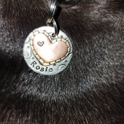 Australian Shepherd Dog Tag Large Dog ID Tag personalized Aussie Dog ...
