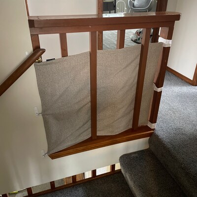 Canvas Railing Guard / Fabric Railnet, Custom Fabric Deck Guard ...