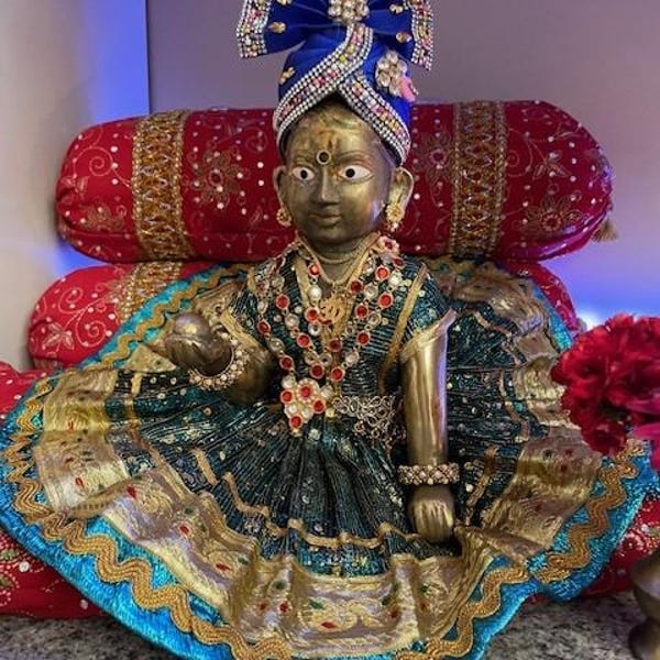 Updated 6 Pcs Dhoti 5" Poshak Set for 10" Gaura Nitai Idol Dresses ...