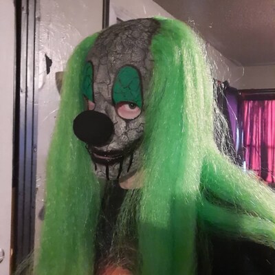 Stalker Christmas Mask Latex Mask, Christmas Mask, Scary Mask ...