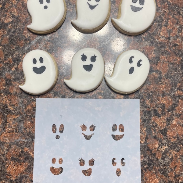 Ghost Face Svg Bundle, Ghost Svg, Face Svg, Halloween Svg, Halloween ...