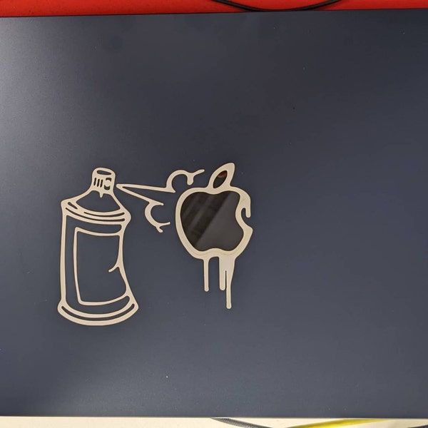 GRAFFITI Apple MacBook Decal Sticker Fits All MacBook Models - Etsy