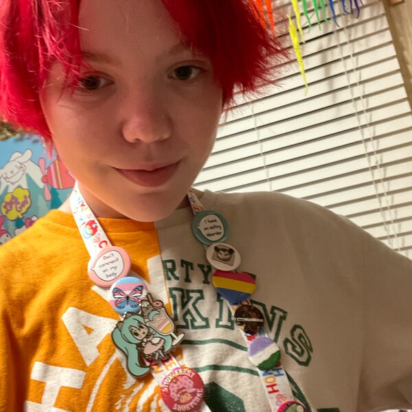 Eating Disorder - Set of 4 Pin Badges - Mental Health Awareness ...