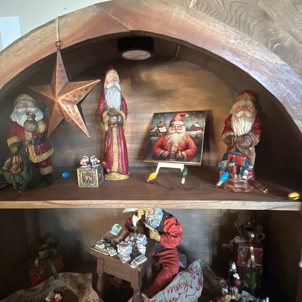 Enchanted Forest Mushroom Ceramic Tile Mystical Home Decor Peeping Tom ...