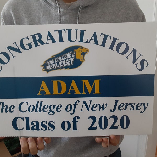 Graduation Lawn Sign Custom Personalized Graduation Yard Sign 2025 ...