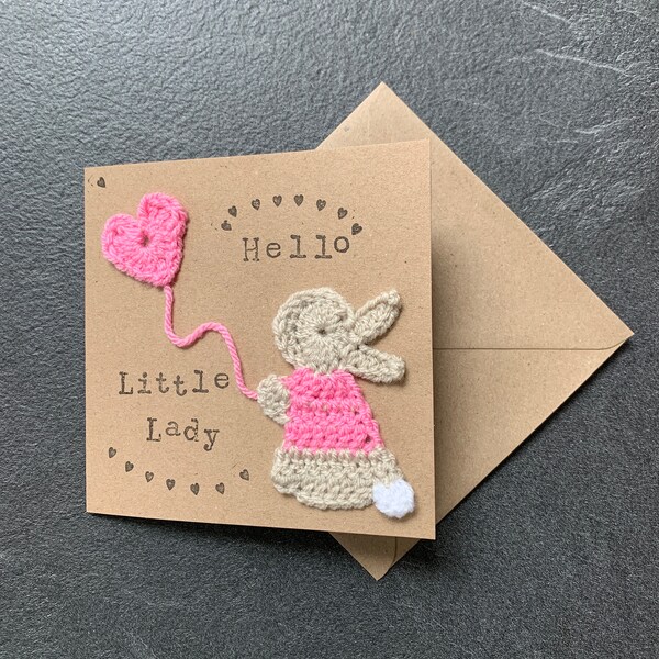 CROCHET PATTERN for the Pixie Rabbit Applique Crochet Applique Sewing Design Flat Cotton Tail ...