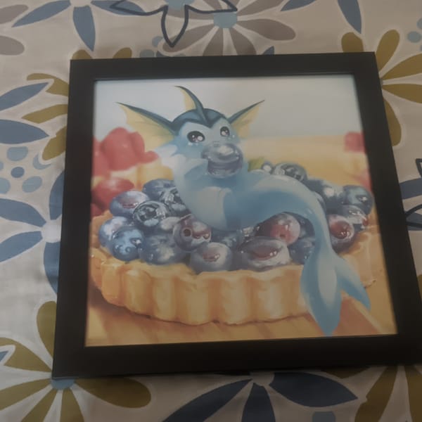Pokemon Eeveelution Art Prints Desserts eevee, Vaporeon, Jolteon ...