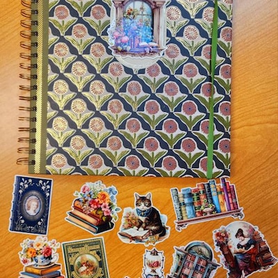 In the Victorian Library Sticker Pack. Vintage Stickers, Book Lovers ...