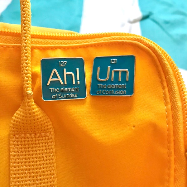 Enamel Pin - Science Enamel Pins - Periodic Element Pin - Funny Pins ...