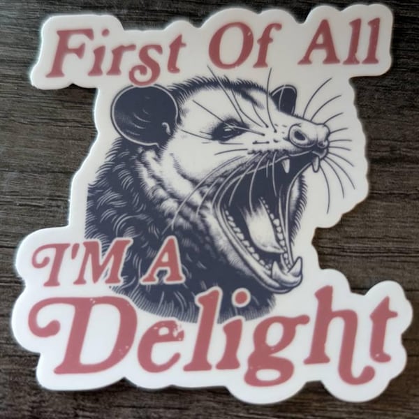 I Do a Thing Called What I Want Sticker, Mental Health Sticker, Anxiety ...