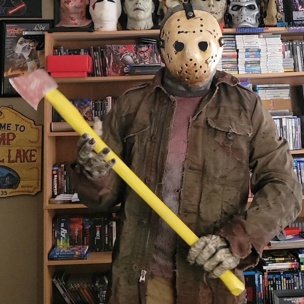 Never Hike Alone Ghost Jason Hockey Mask - Friday the 13th - Etsy