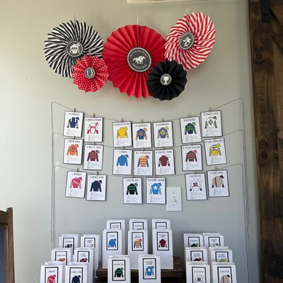 Kentucky Derby Betting Printable, Horse Race Betting Sign and Cards ...