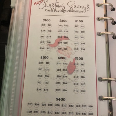 Washer & Dryer Savings Challenge Printable House Cleaning - Etsy