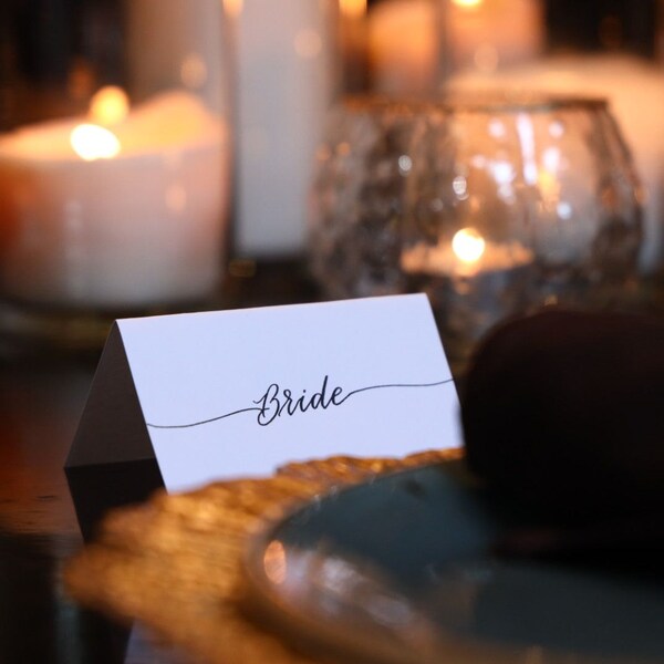 Calligraphy Table Numbers| Rustic Elegance Table Numbers| Black and ...