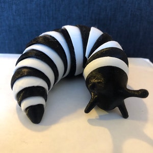 Zebra Slug 3D Printed Articulated Slug - Etsy