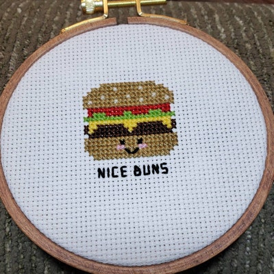 Free Hugs Cactus Cross Stitch Pattern PDF Modern Cross Stitch, Kawaii ...