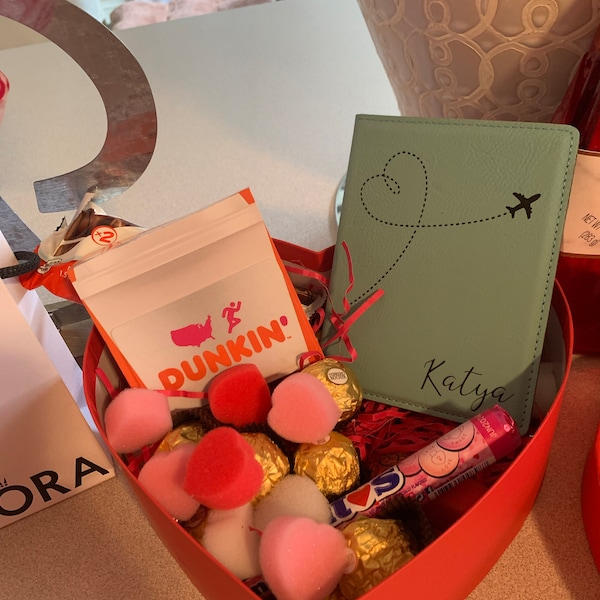 Personalized Passport Holder | Traveler Gift | Custom Passport Cover ...