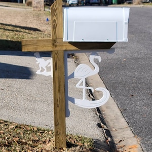 Mailbox Bracket Ship's Wheel Sailboat Large 16x21 Inch - Etsy