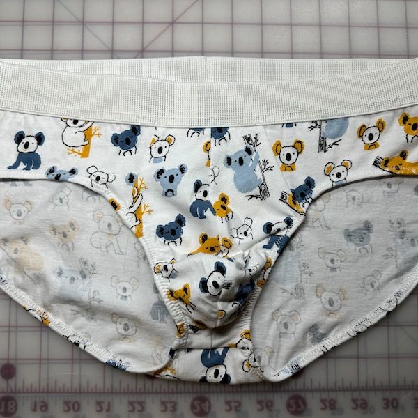 Men’s Strapless Sack Pouch G-string Jockstrap Underwear Sewing Pattern ...