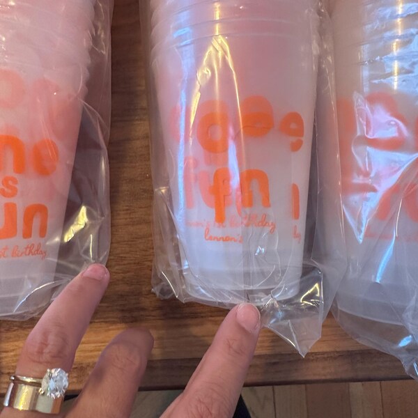 Graduation Frosted Cups - Congrats Grad 2024 Personalized Plastic Cups ...