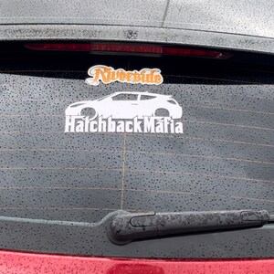 2x Lowered Car Silhouette Decal Stickers for Classic VW Beetle ...