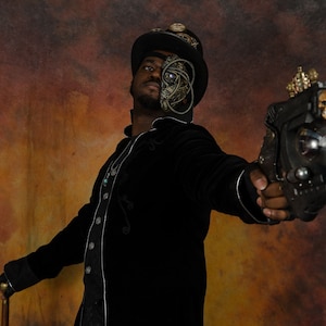 Borg Star Trek Pickard Locutus of Borg Cosplay Cyberpunk Mask - Etsy