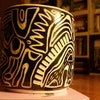 Uniquely Designed Latge Handmade Sgraffito Ceramic Platter Sgraffito ...