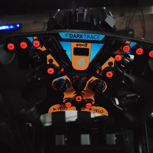 Fanatec Rally Module 10mm Stickers for Various Simulator Wheel/button ...