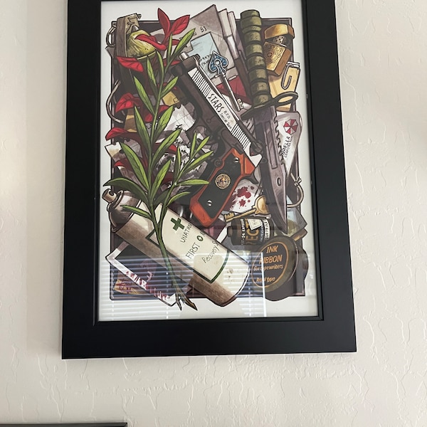 RPD Item Box - 11x17" Resident Evil Art Print Poster - Etsy