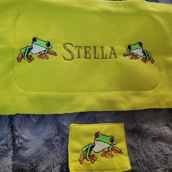 Tree Frog Embroidery Design Pattern. Red Eyed Rain Forest Frog Template ...