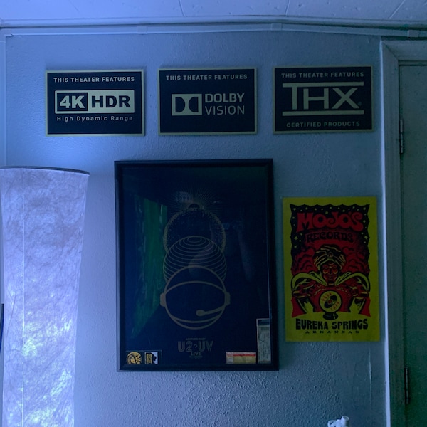 Thx Home Movie Theater Sign - Etsy
