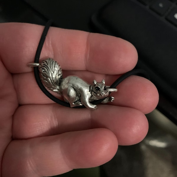 Cat Pendant Necklace - Sterling Silver - Solid Metal - Made in Usa ...