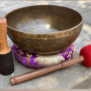 Extra Large Super Fine Handmade Singing Bowl-himalayan Singing - Etsy