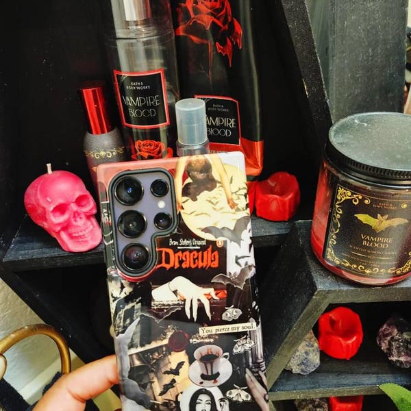 Bram Stoker Dracula Tote Bag, Goth, Gothic Style, Alt, Aesthetic ...