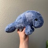 Manatee Sea Creature Sewing Pattern PDF - Plush Toy Animal - Etsy