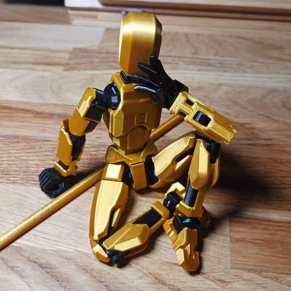 Dummy13 Action Figure | DIY Kit or Pre-assembled | Poseable Figure ...