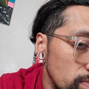 Silver Tusk, Carved Solid Tusk, Septum Piercing Tribal Jewelry Silver ...