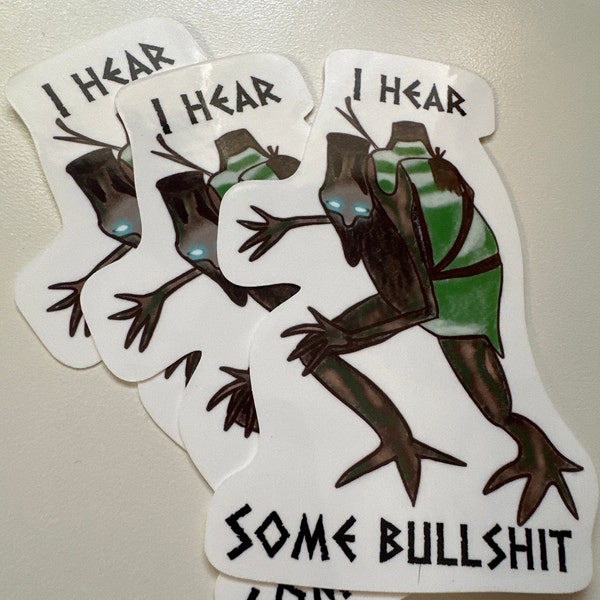 Valheim Eikthyr Boss Sticker Die Cut Water Resistant Scratch Resistant ...