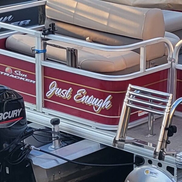 Boat Name Lettering - Boat Transom Decal - Boat Stickers - Boat Decals ...